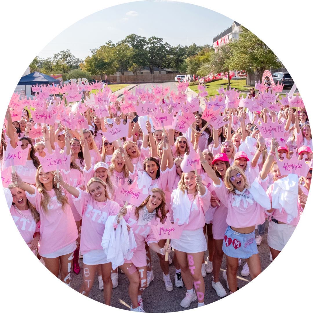 Sorority Bid Day Photography
