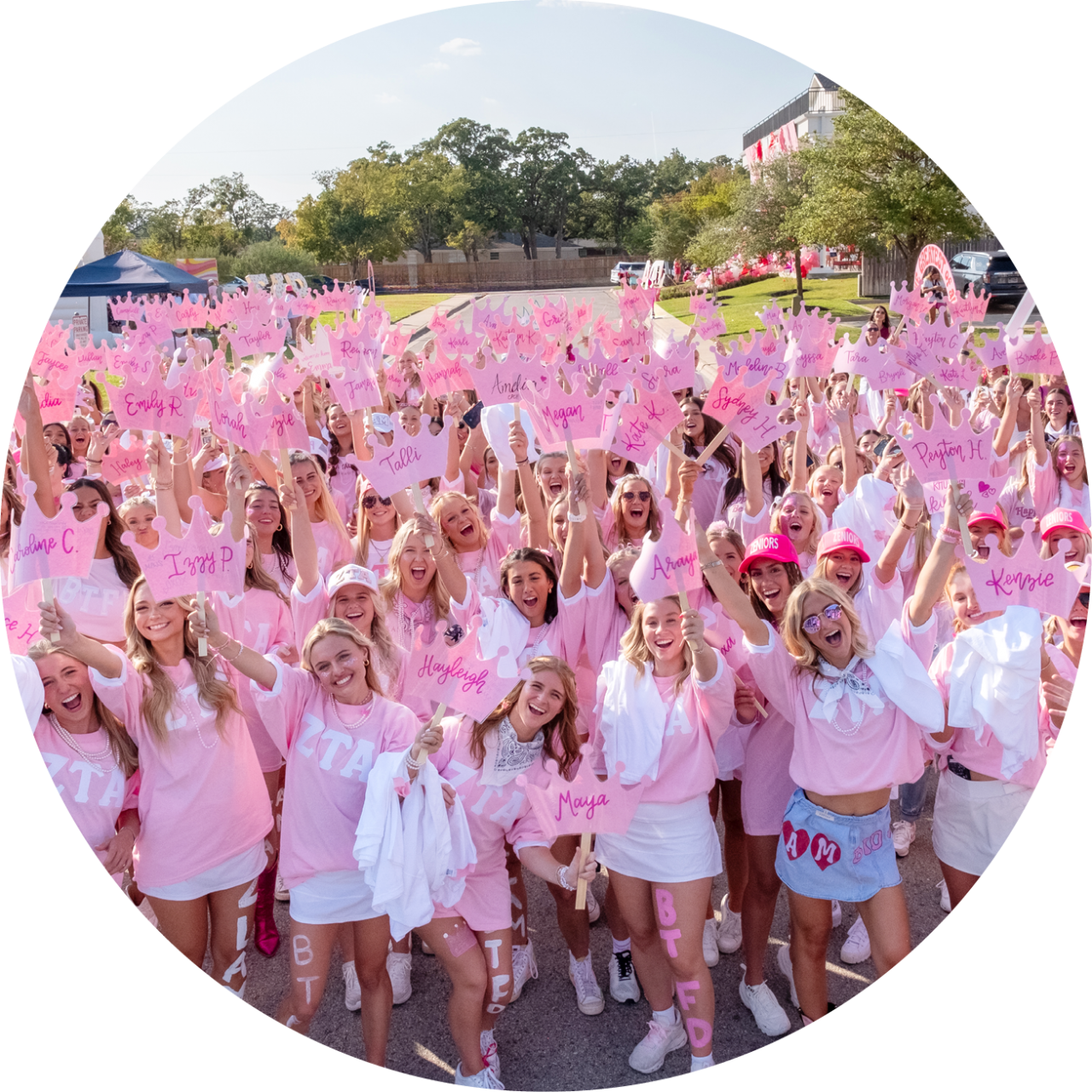 Sorority Bid Day Photography